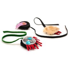 Leather Cat Toys with Catnip - Natural Catnip Toys